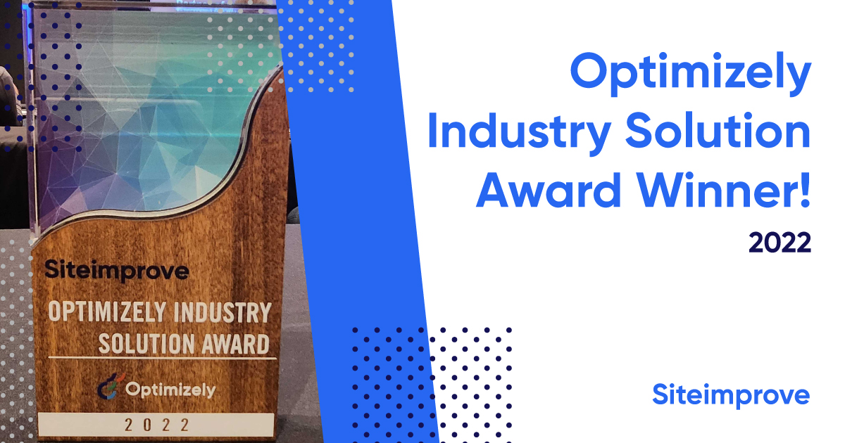 Siteimprove Receives 2022 Optimizely Industry Solution Award
