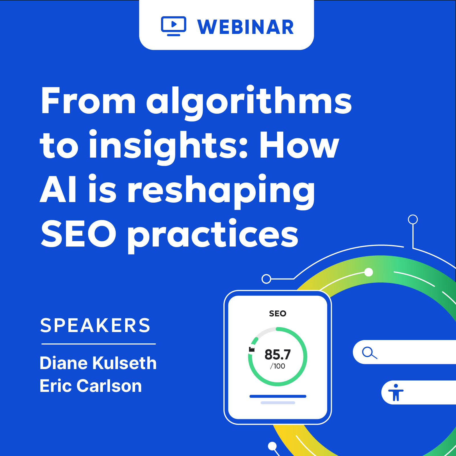 From algorithms to insights: How AI is reshaping SEO | On-demand Webinar